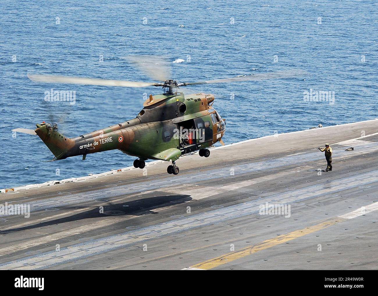 US Navy An AS 565 Panther helicopter assigned to France's nuclear ...