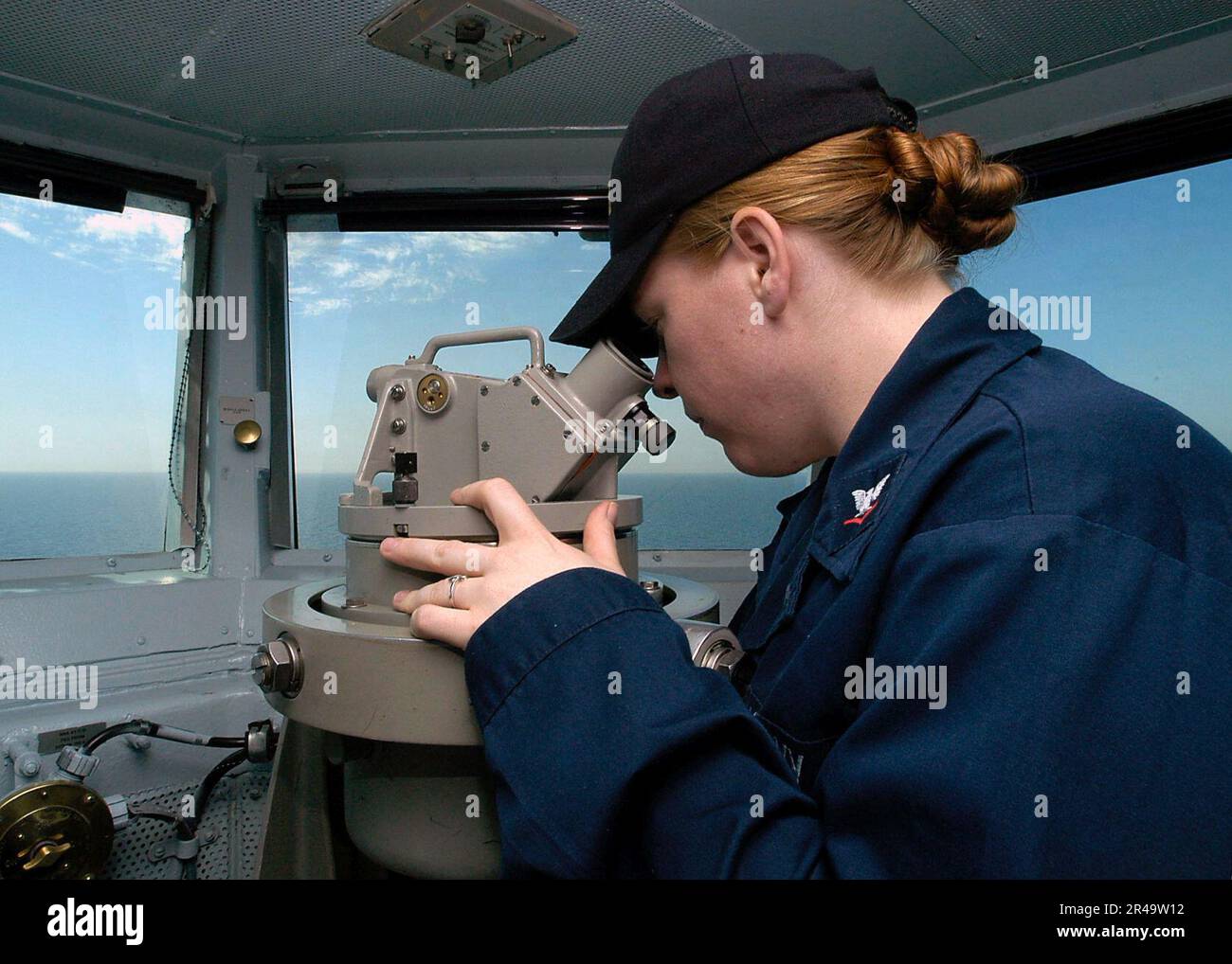 US Navy Quartermaster Stock Photo - Alamy