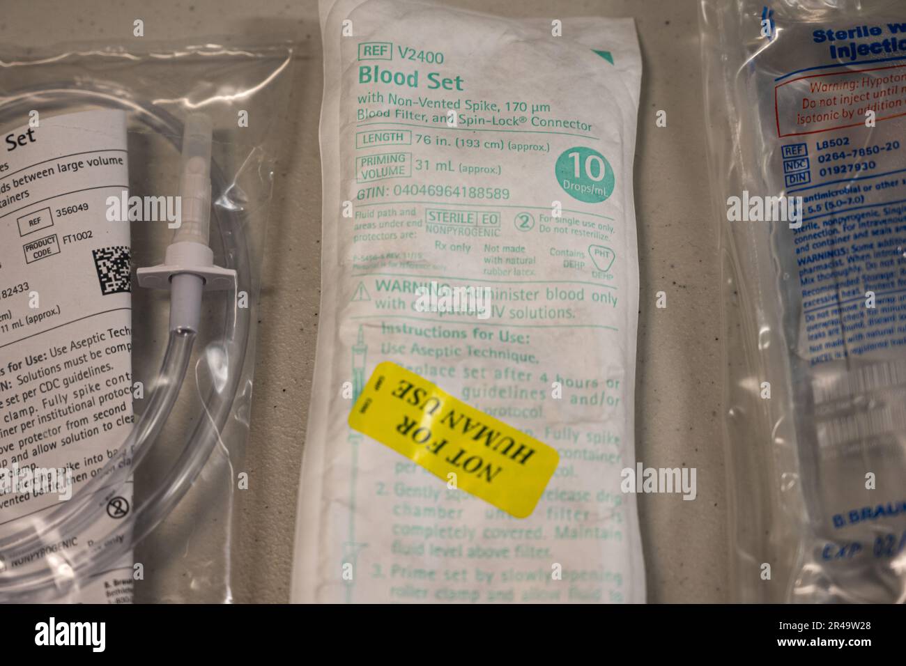 Blood product kits currently under development by the U.S. Army Medical ...