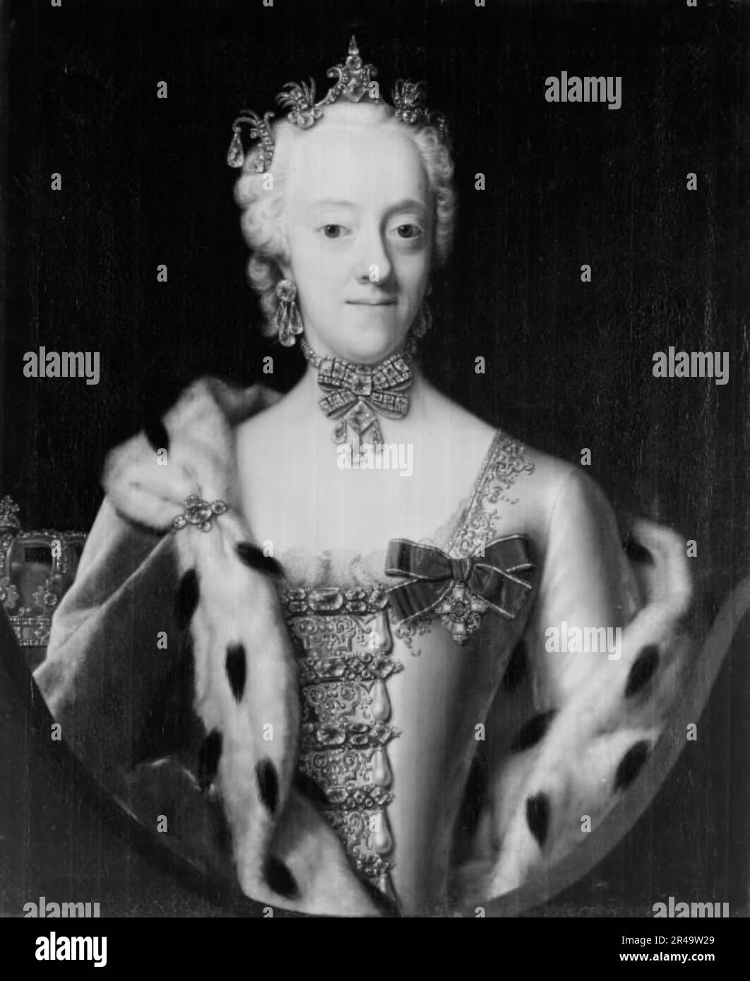 Princess Charlotte Amalie, Daughter of Frederik IV, 1740 Stock Photo ... Princess Charlotte Amalie, Daughter of Frederik IV, 1740 Stock Photo ...