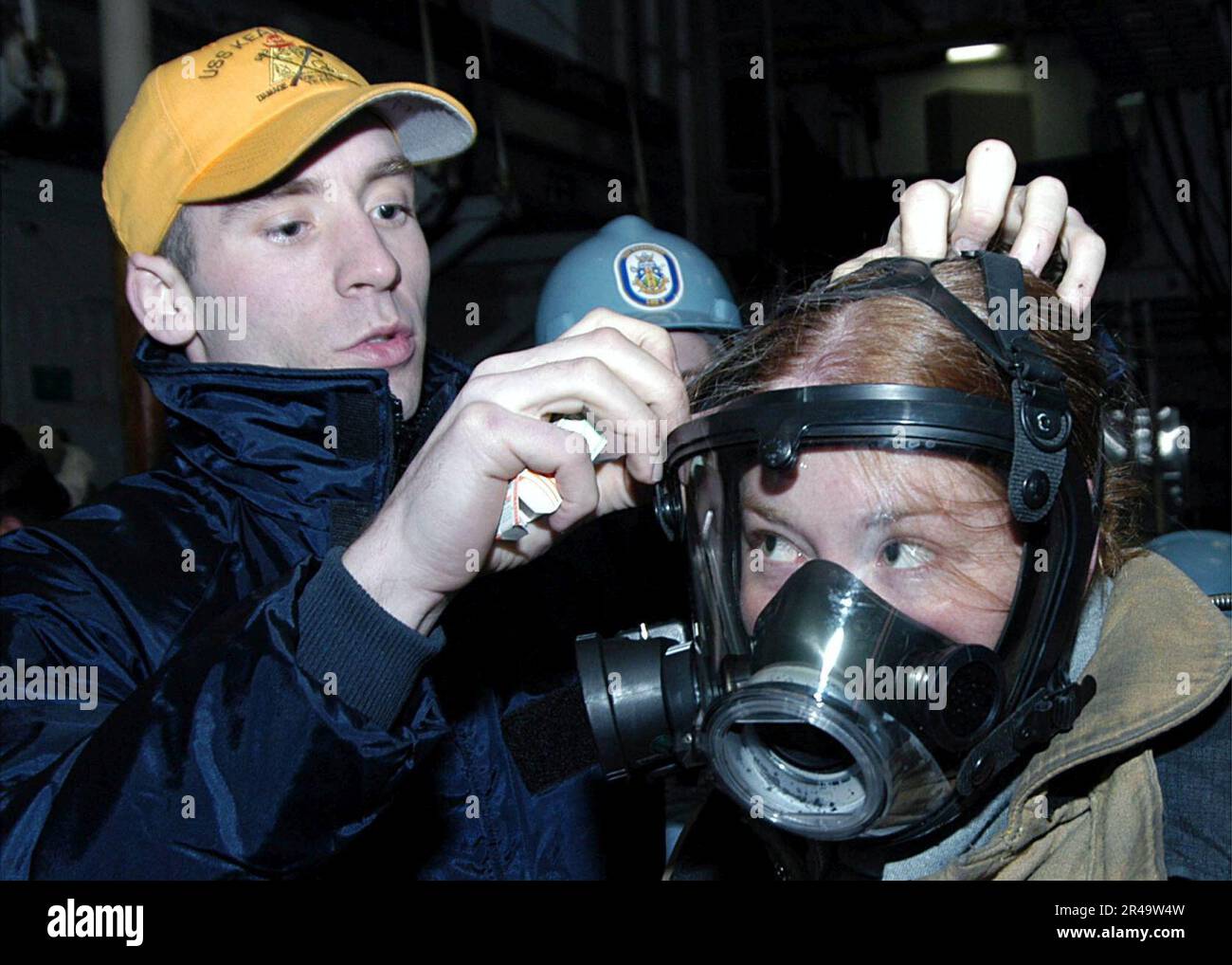 US Navy Damage Controlman Stock Photo - Alamy