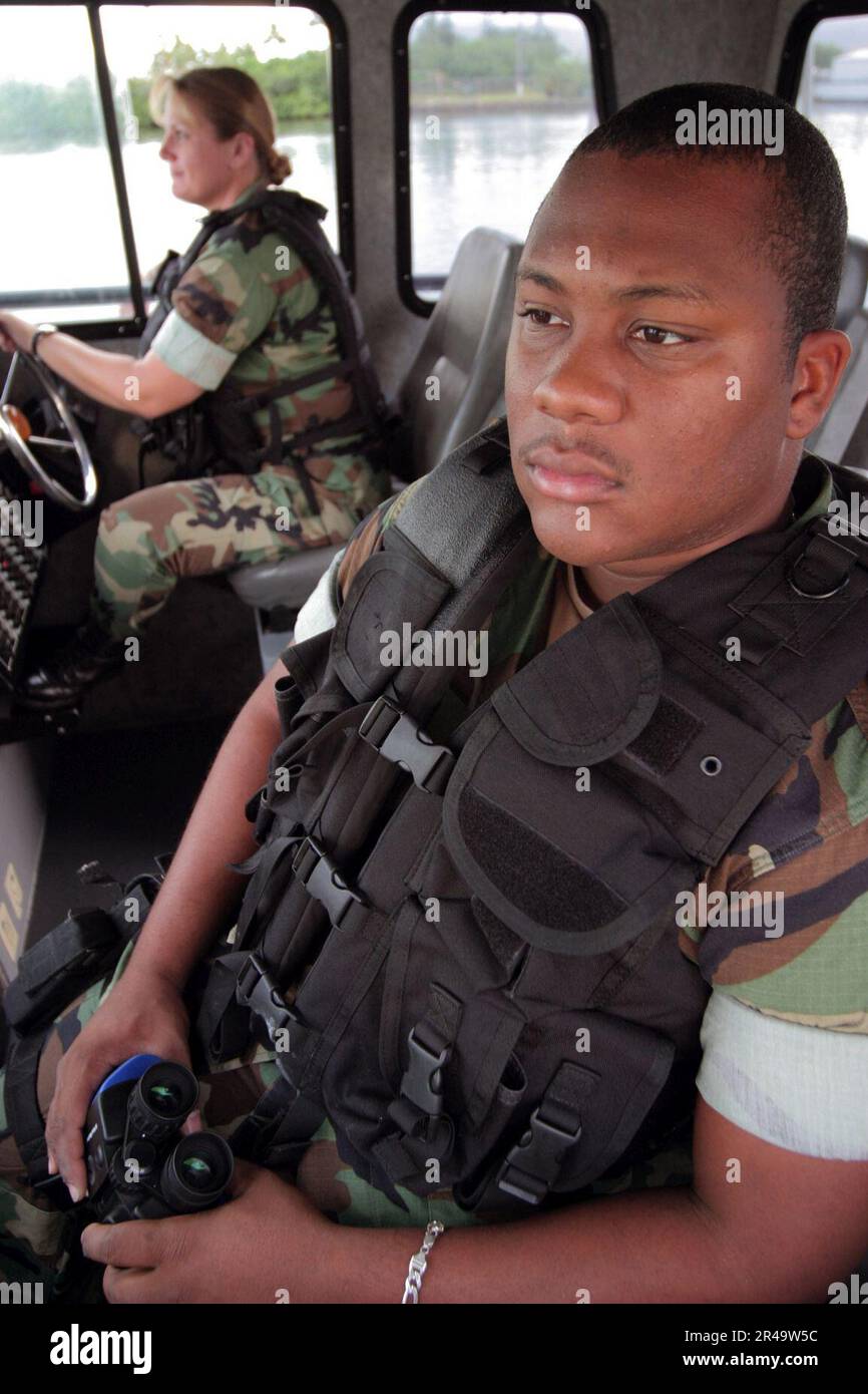 US Navy Master-at-Arms Seaman and Master-at-Arms 1st Class both ...