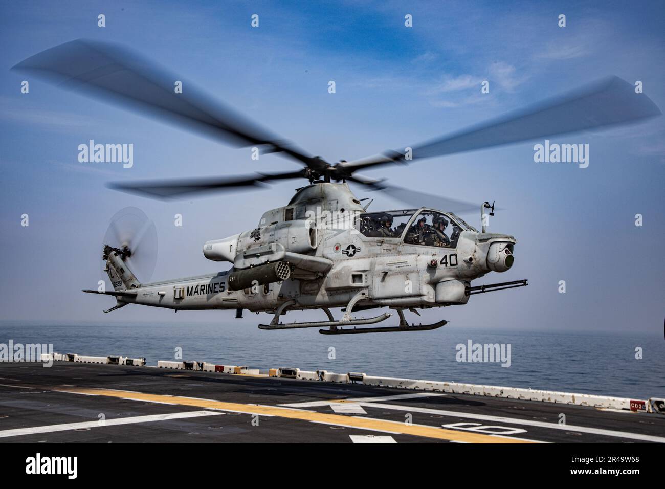 AT SEA, KOREA STRAIT (March 29, 2023) – U.S. Marine Corps Col. Samuel ...