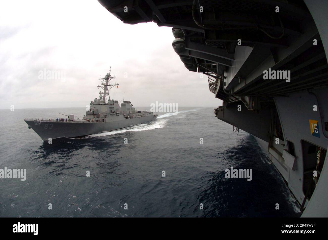US Navy The guided missile destroyer USS Howard (DDG 83) makes her ...