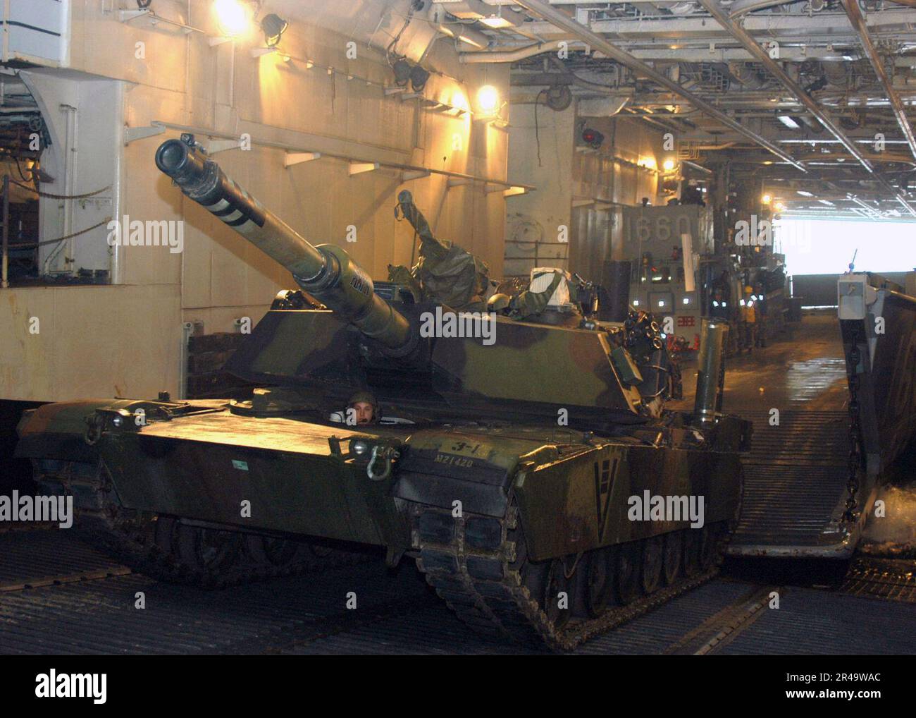 US Navy Land Craft Utility 1660 (LCU 1660) assigned to Amphibious Craft ...