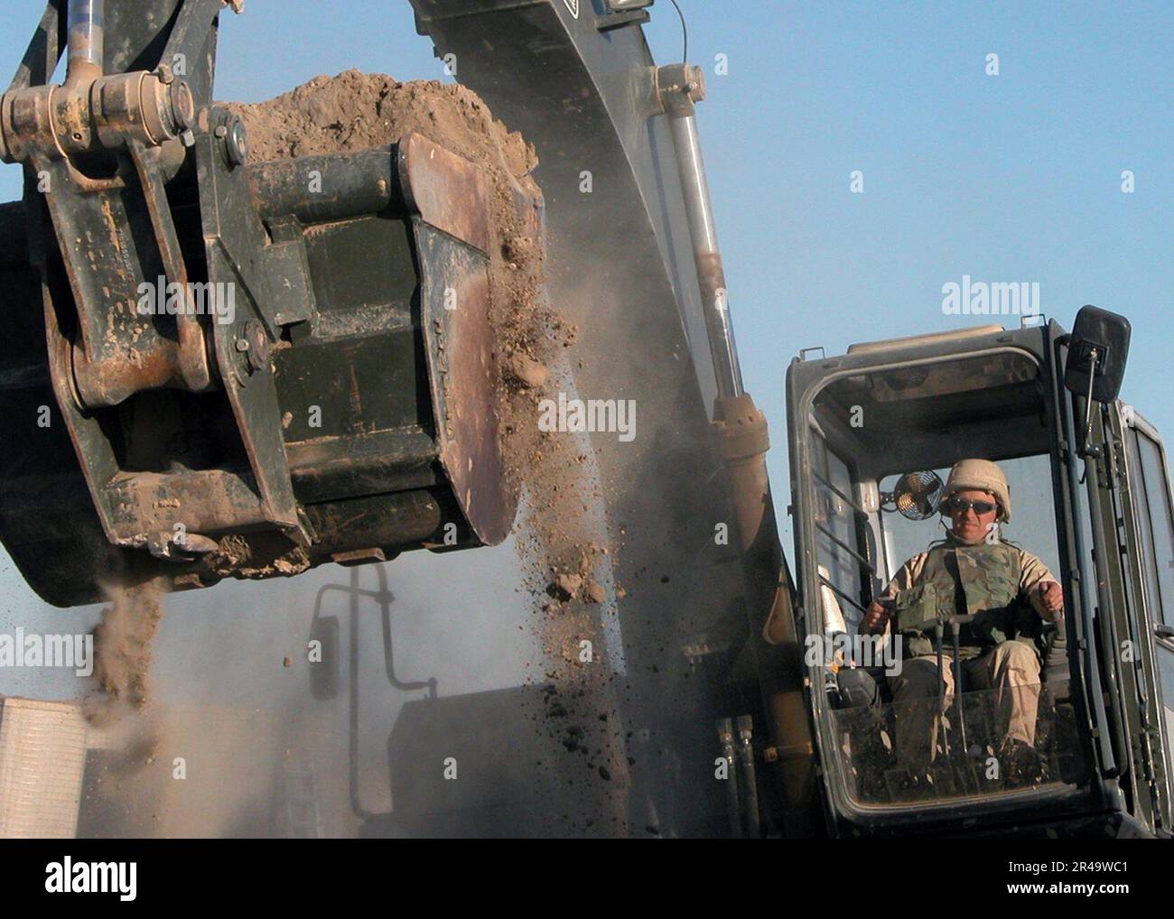 US Navy Equipment Operator Stock Photo - Alamy