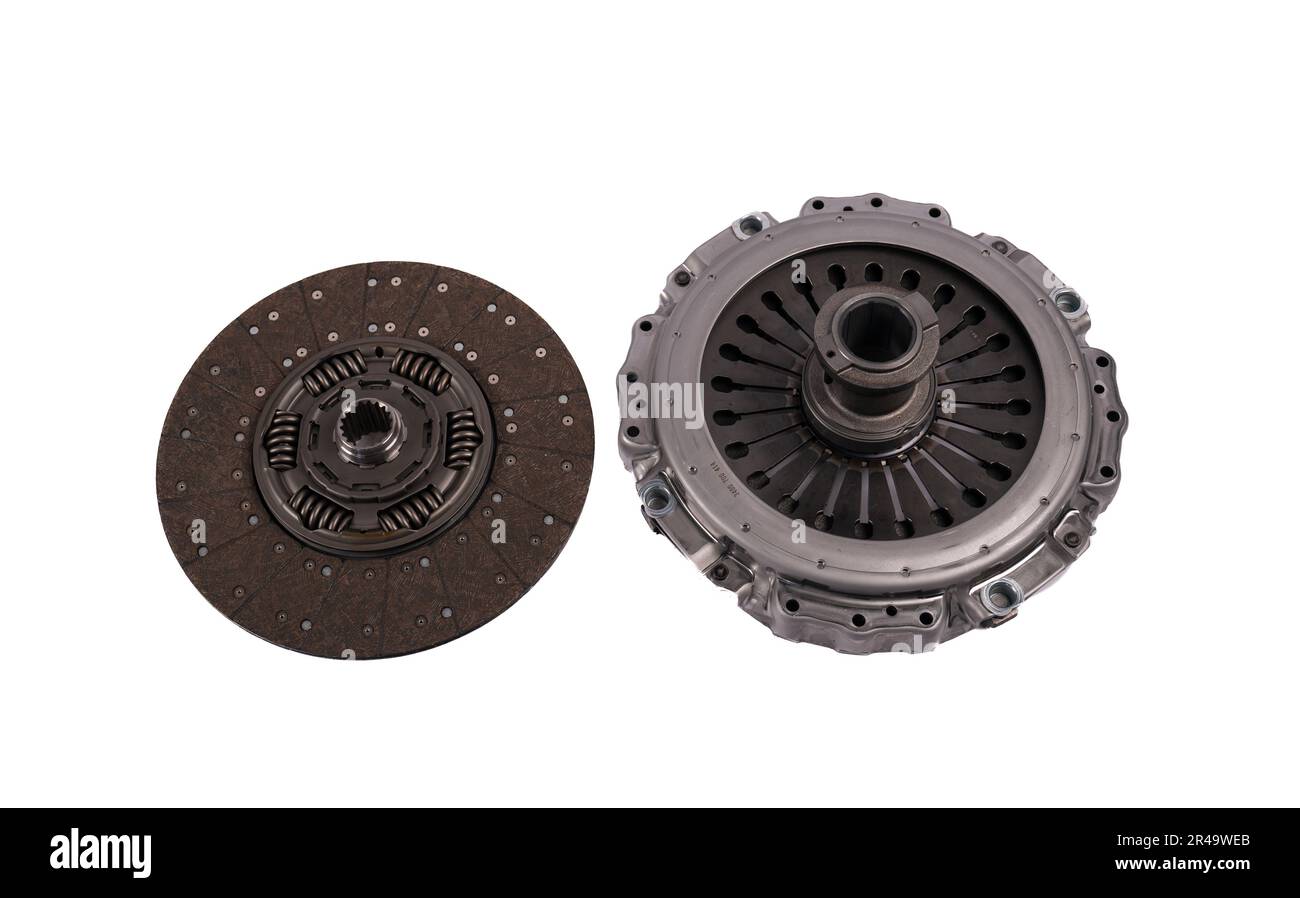 A clutch kit isolated on a white background Stock Photo - Alamy