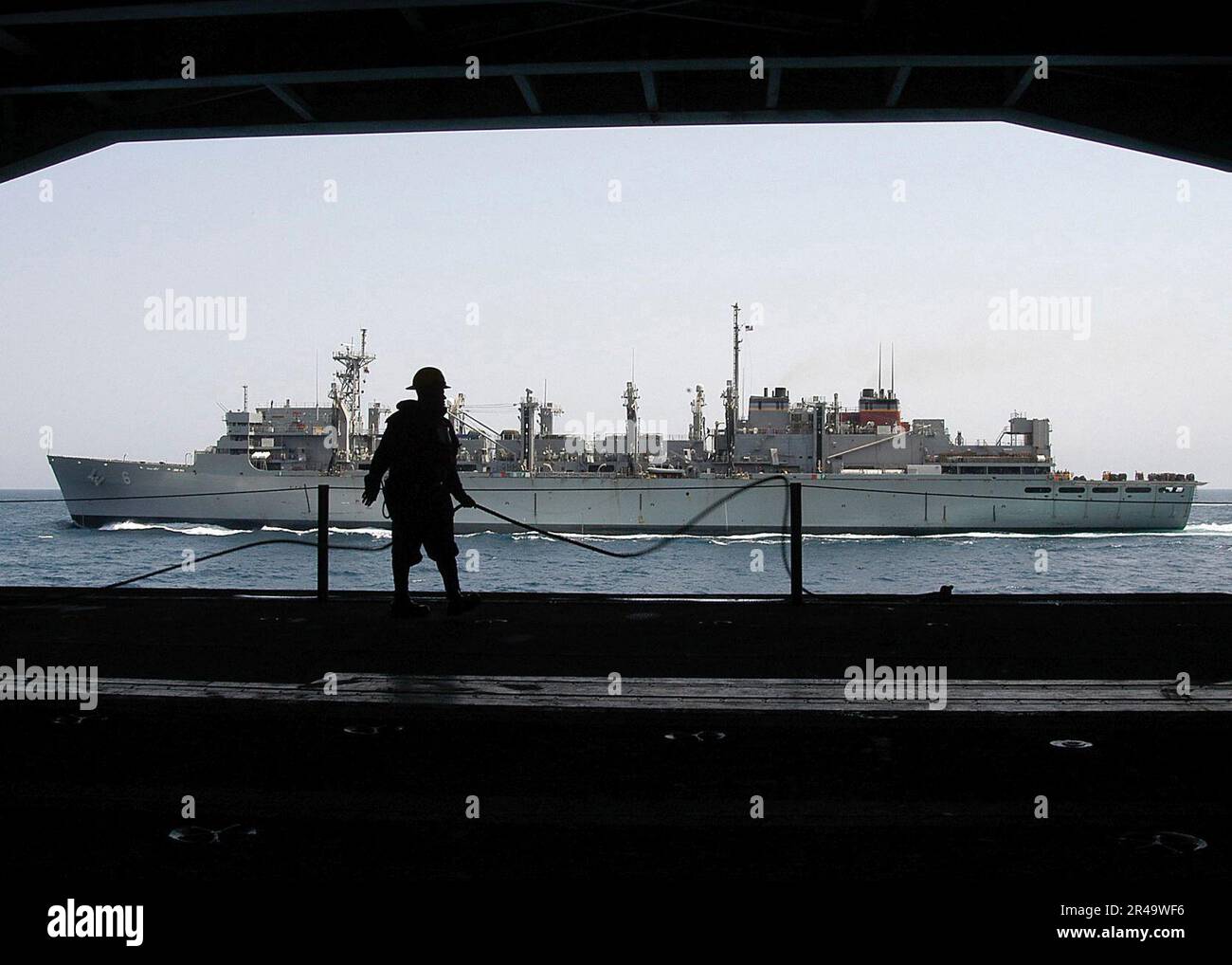 US Navy The Military Sealift Command (MSC) fast combat support ship ...