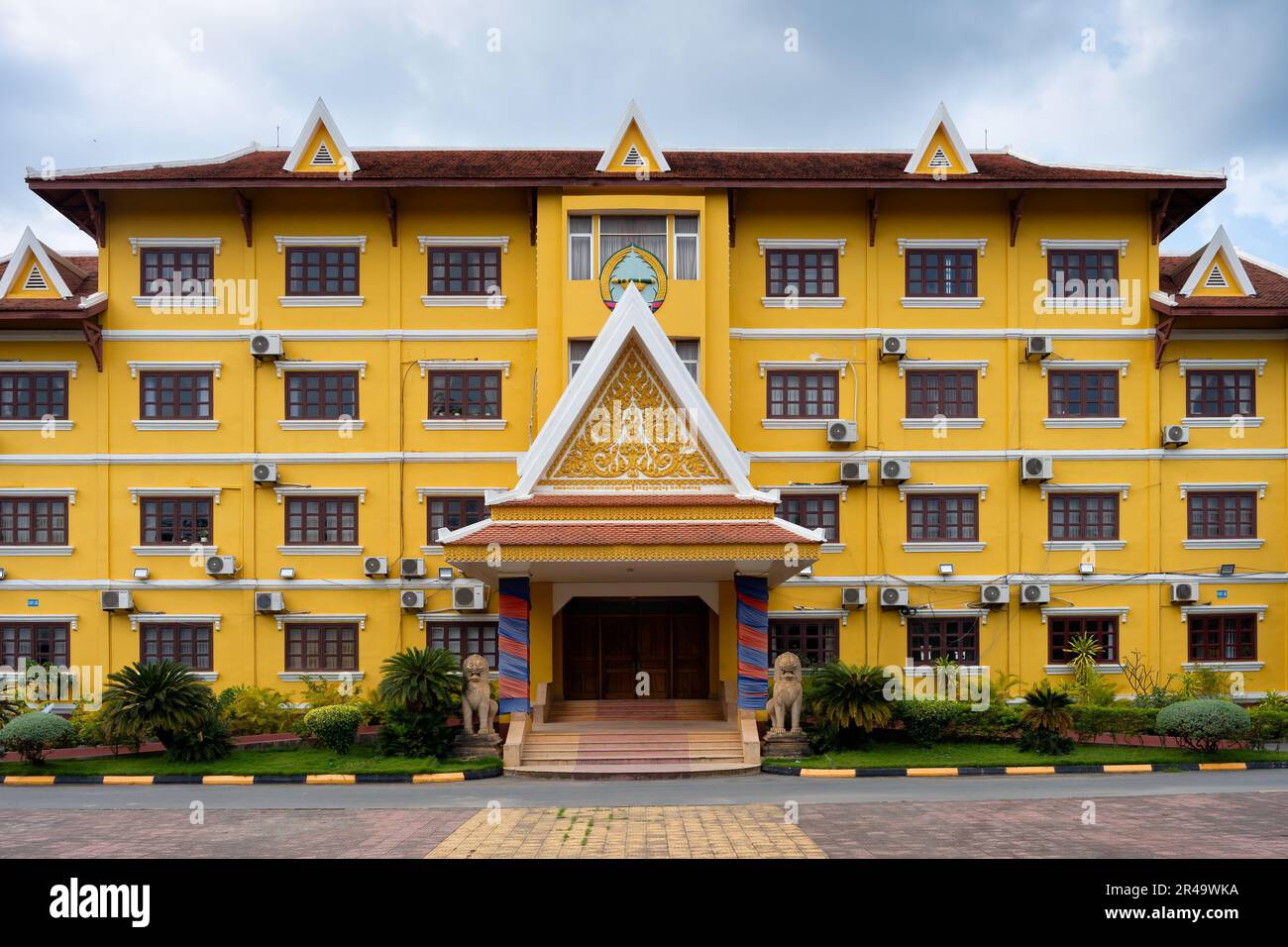 The Battambang Provincial Hall in Battambang, Cambodia Stock Photo - Alamy