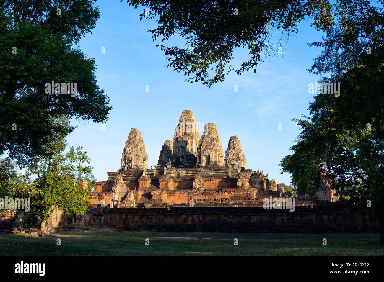 The majestic Pre Rup temple, in the iconic Angkor Wat temple complex in ...