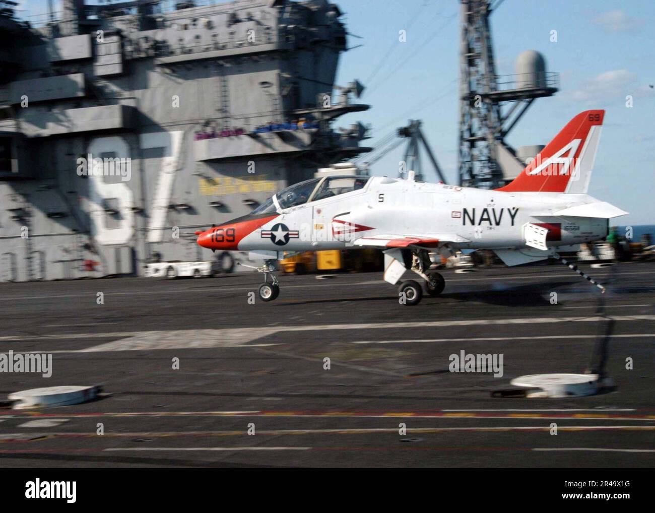 US Navy Lt.j.g. assigned to Fixed Wing Training Squadron One (VT-1 ...