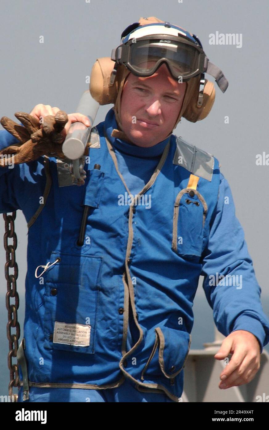 US Navy a civilian mariner assigned to the Military Sealift Command ...
