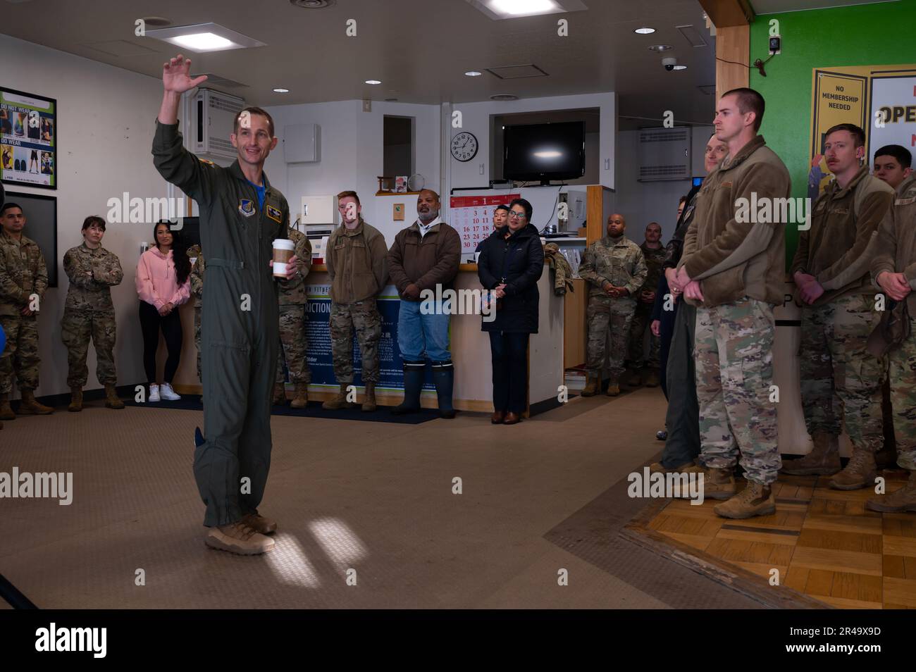 U.S. Air Force Col. Michael Richard, 35th Fighter Wing commander ...
