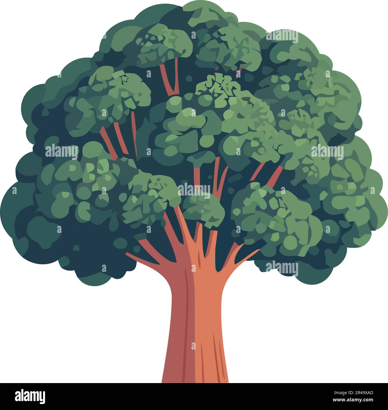 Organic tree design Stock Vector Image & Art - Alamy