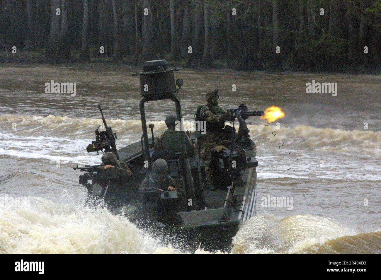 US Navy Special Warfare Combatant Crewman (SWCC) assigned to Special ...