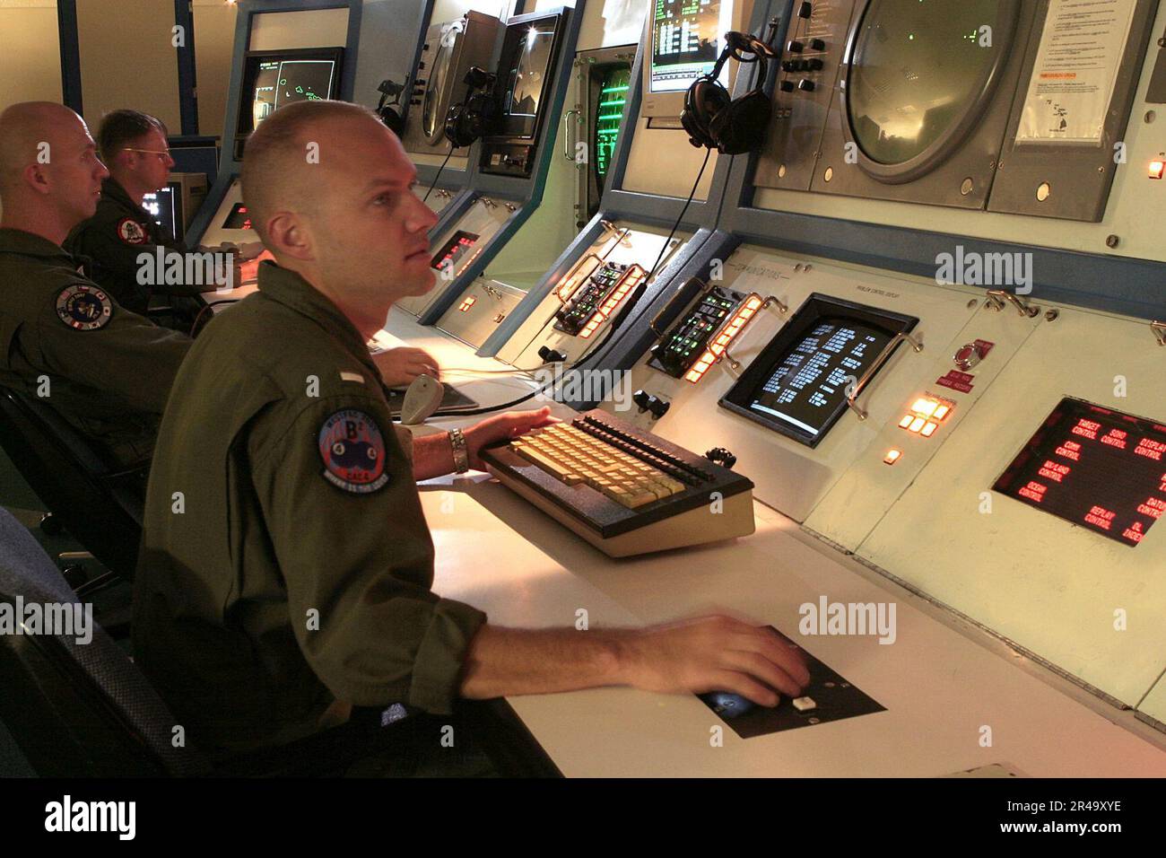 US Navy Naval Aviator Lt.j.g. programs scenarios for P-3C Orion ...