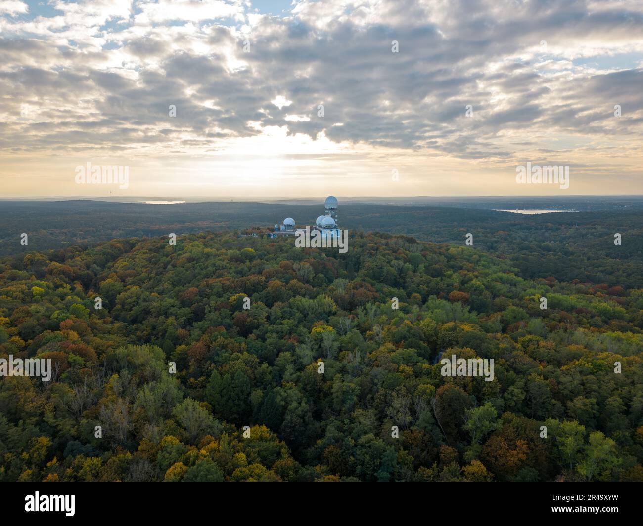 Aerial view teufelsberg area hi-res stock photography and images - Alamy