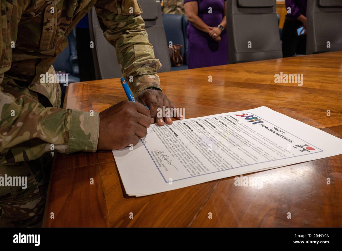 U.S. Air Force Chief Master Sgt. Wayne Sharp, 325th FW command chief ...