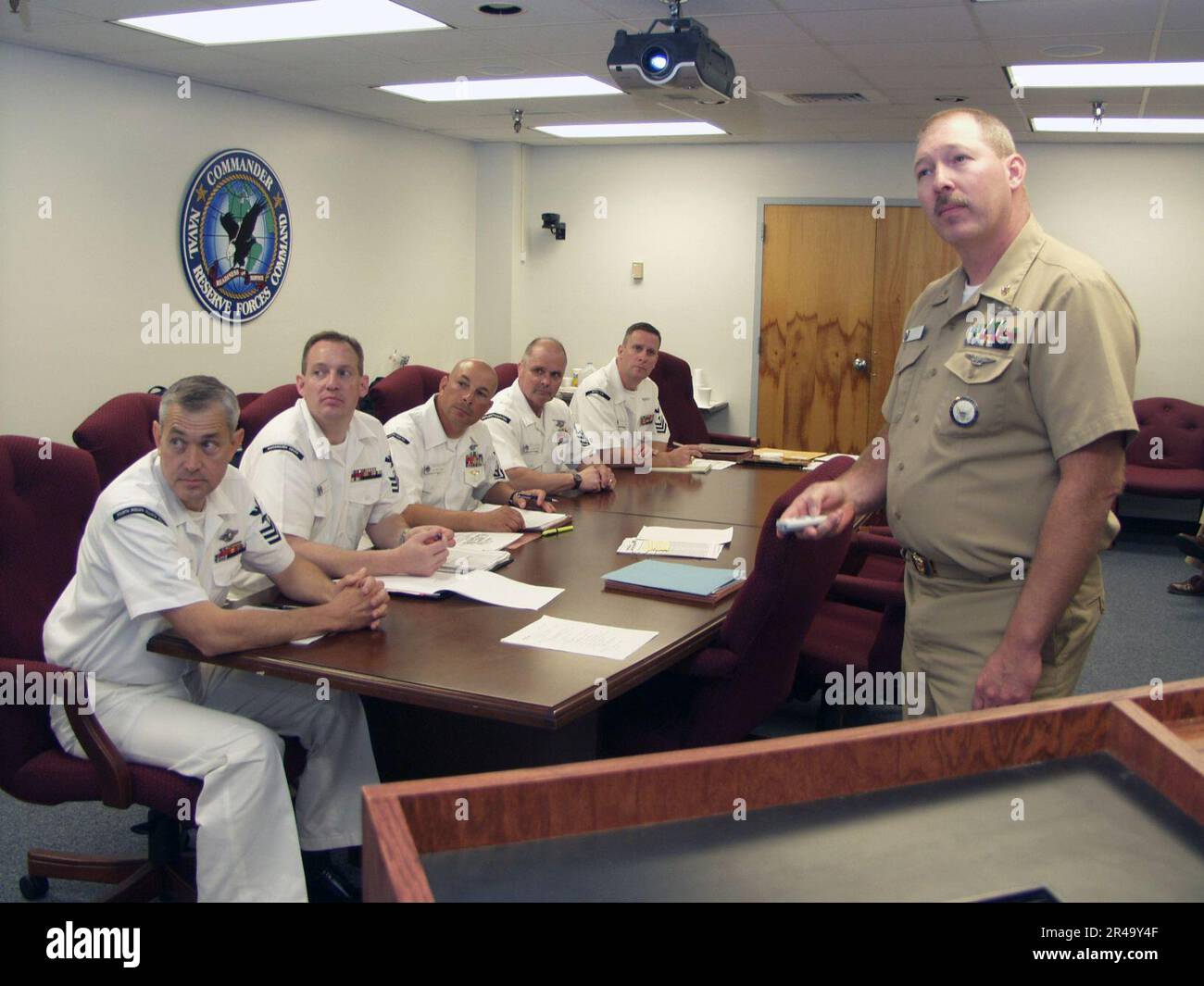 US Navy Master Chief Navy Counselor Naval Reserve Forces Command ...