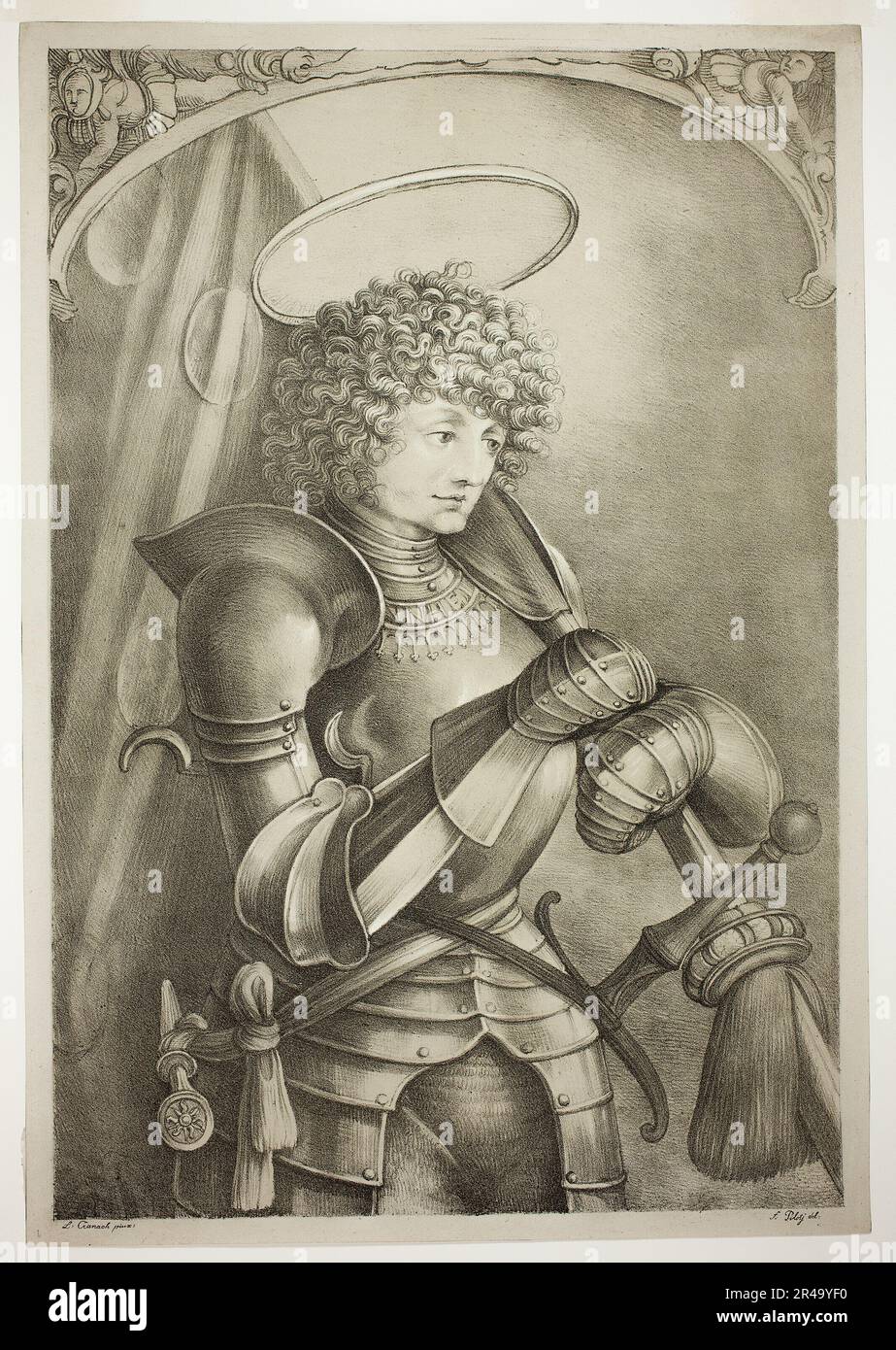 Figures in historical armor hi-res stock photography and images - Alamy