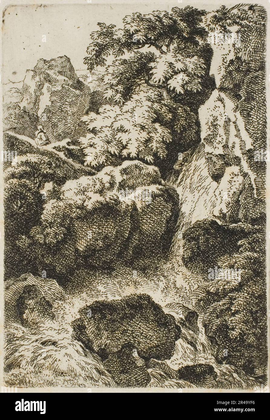 Waterfall (The Cascade), n.d Stock Photo - Alamy