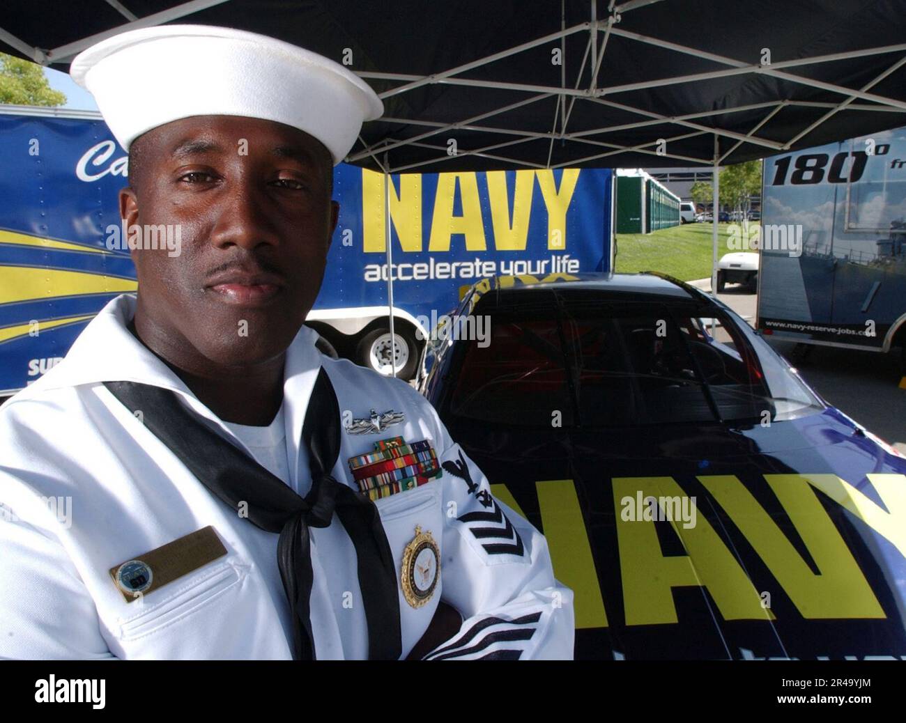 US Navy Naval Counselor 1st Class a Navy Recruiter assigned to the ...