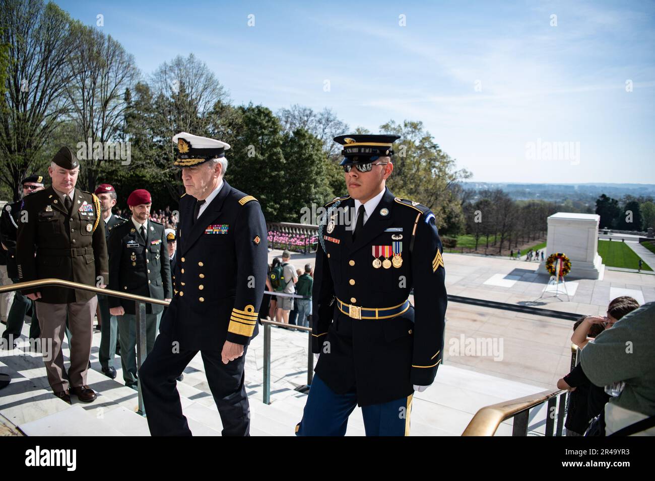 Belgian Chief of Defence Adm. Michel Hofmann participates in a Public ...