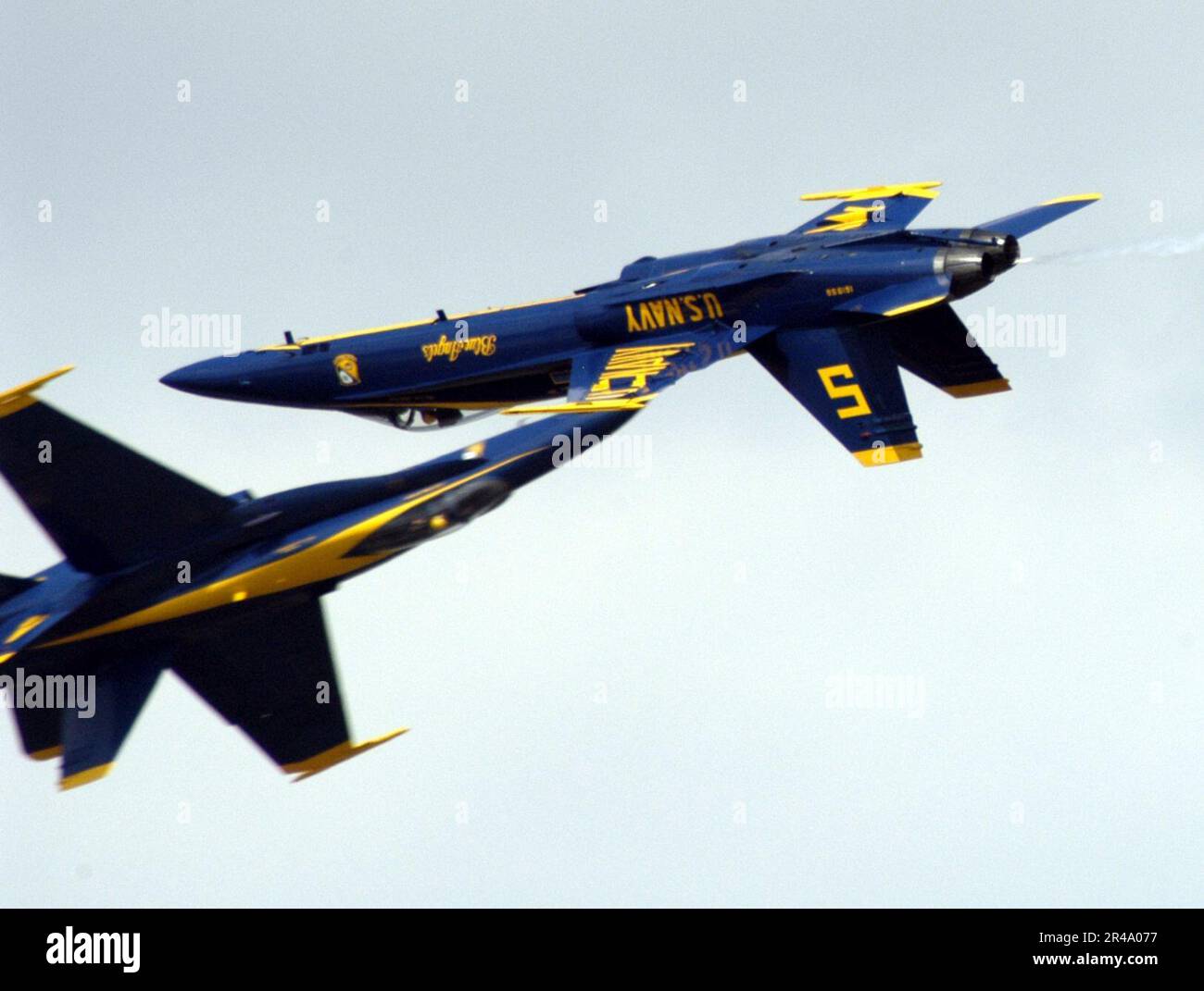 US Navy The lead and opposing solo pilots assigned to the Blue Angels ...