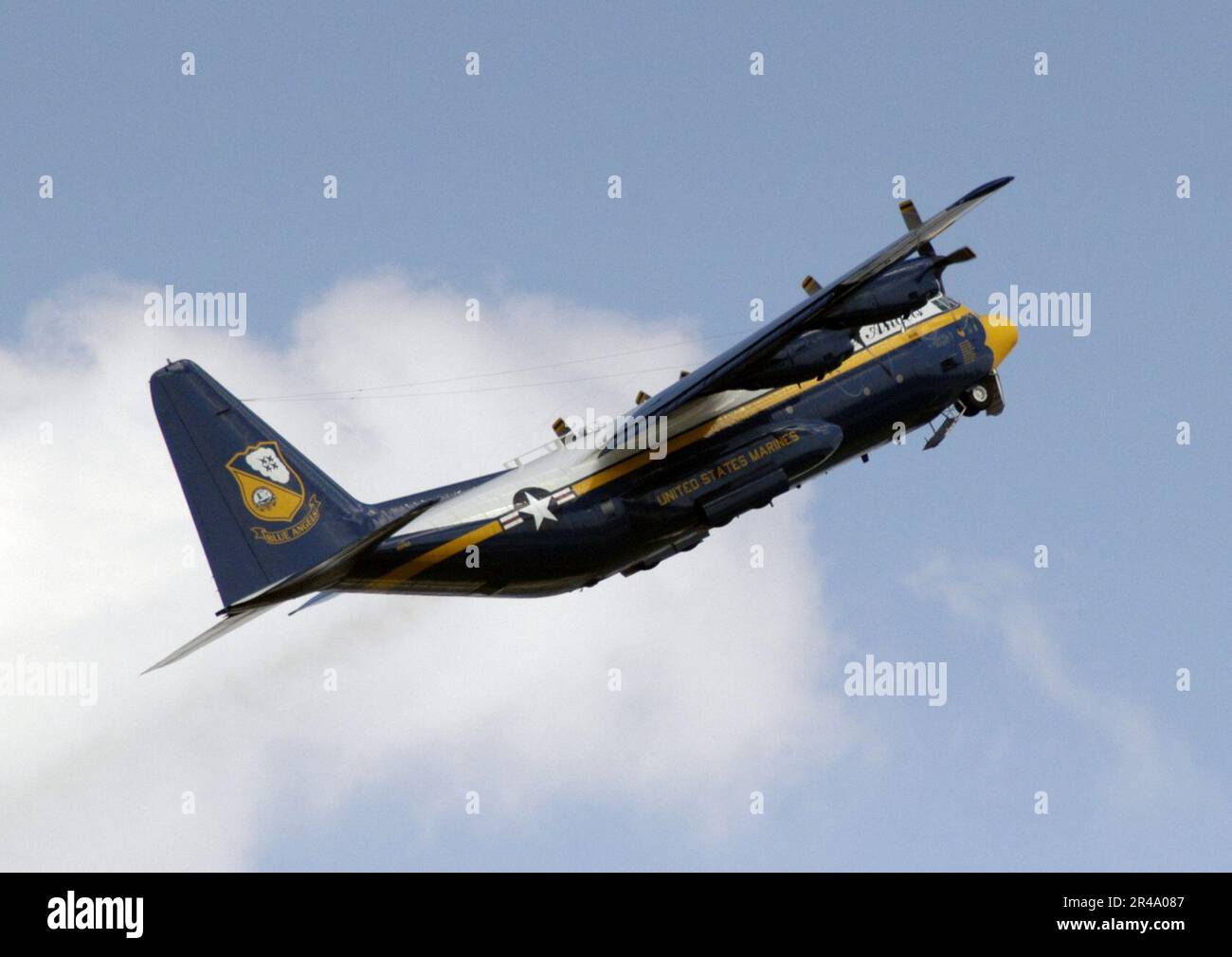 US Navy Fat Albert, a U.S. Marine Corps C-130 Hercules assigned to the ...