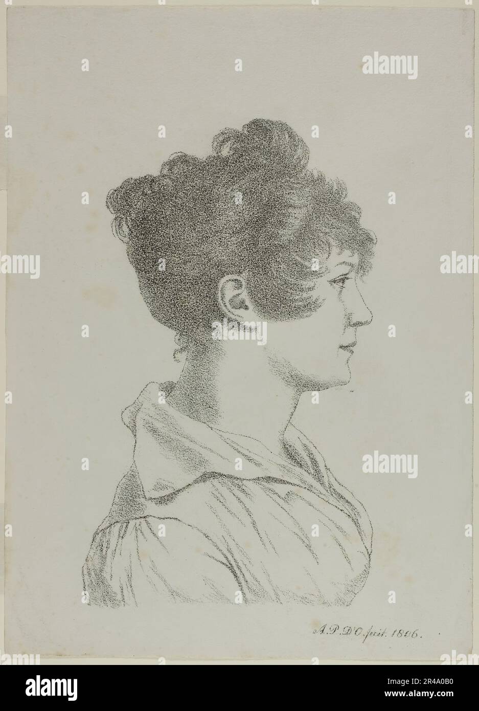 Portrait of Madame Adelaide, 1806 Stock Photo - Alamy