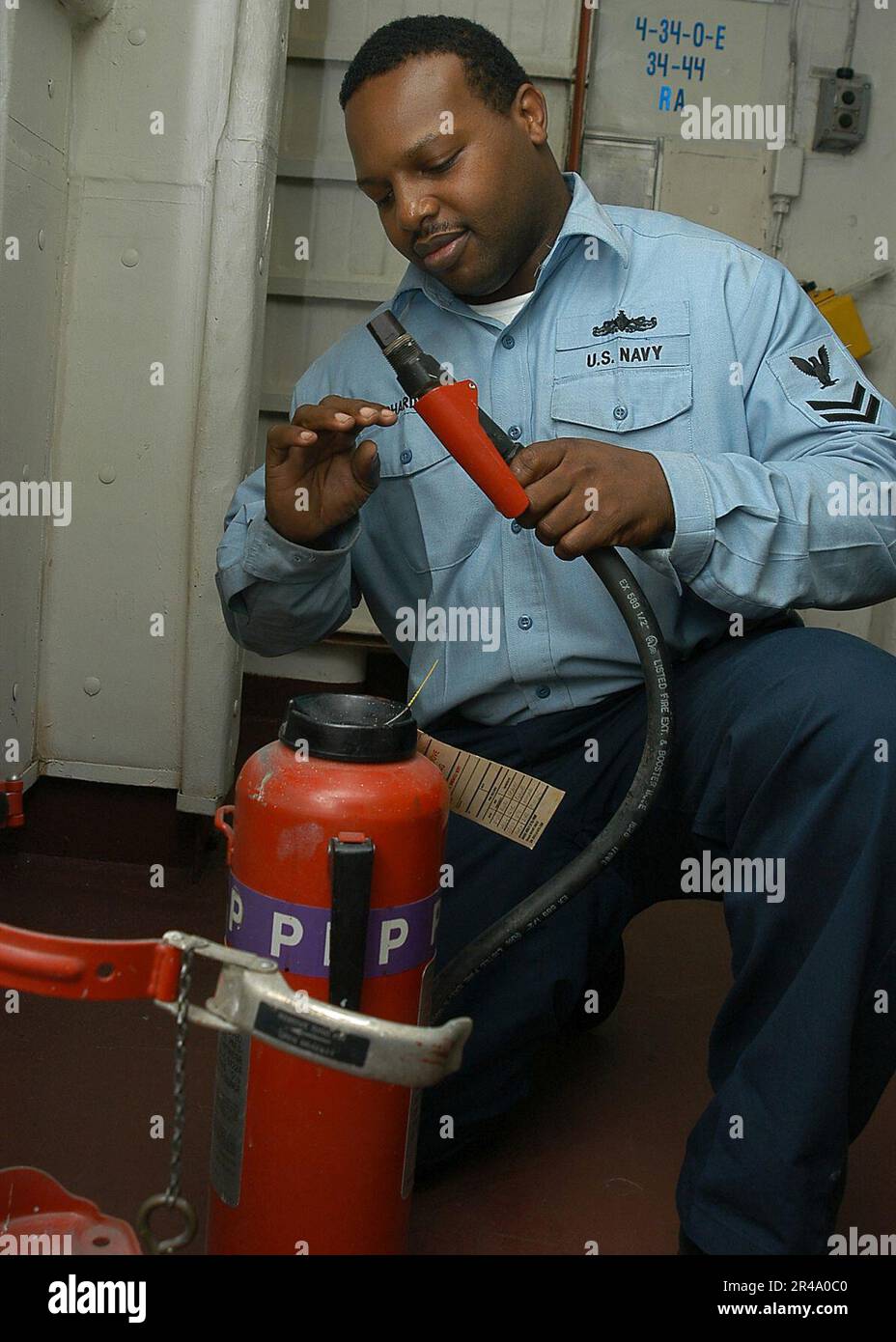 US Navy Machinist's Mate Stock Photo - Alamy