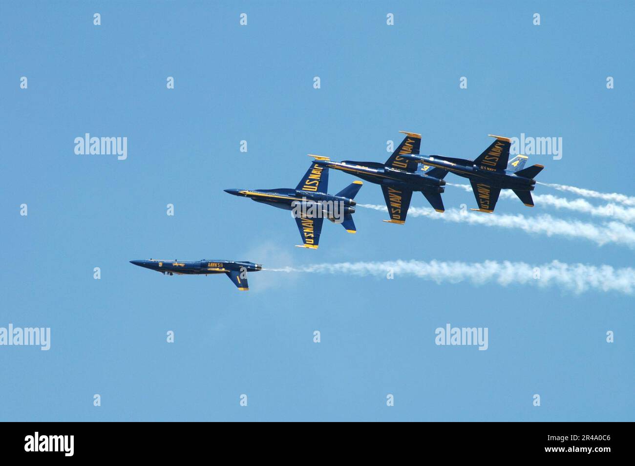 US Navy F-A-18A Hornets assigned to the U.S. Navy's flight ...