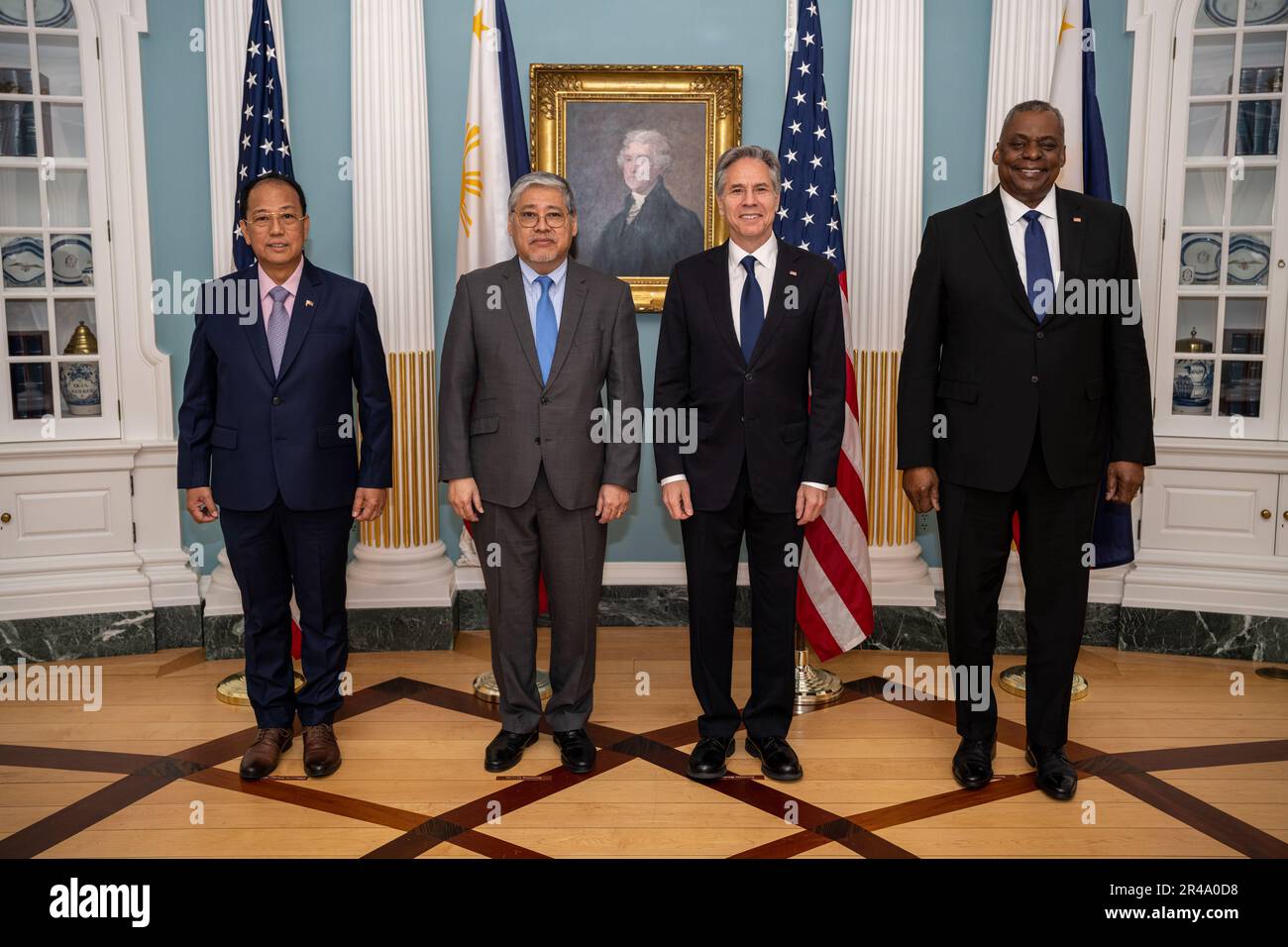 Secretary of State Antony J. Blinken and Secretary of Defense Lloyd J ...