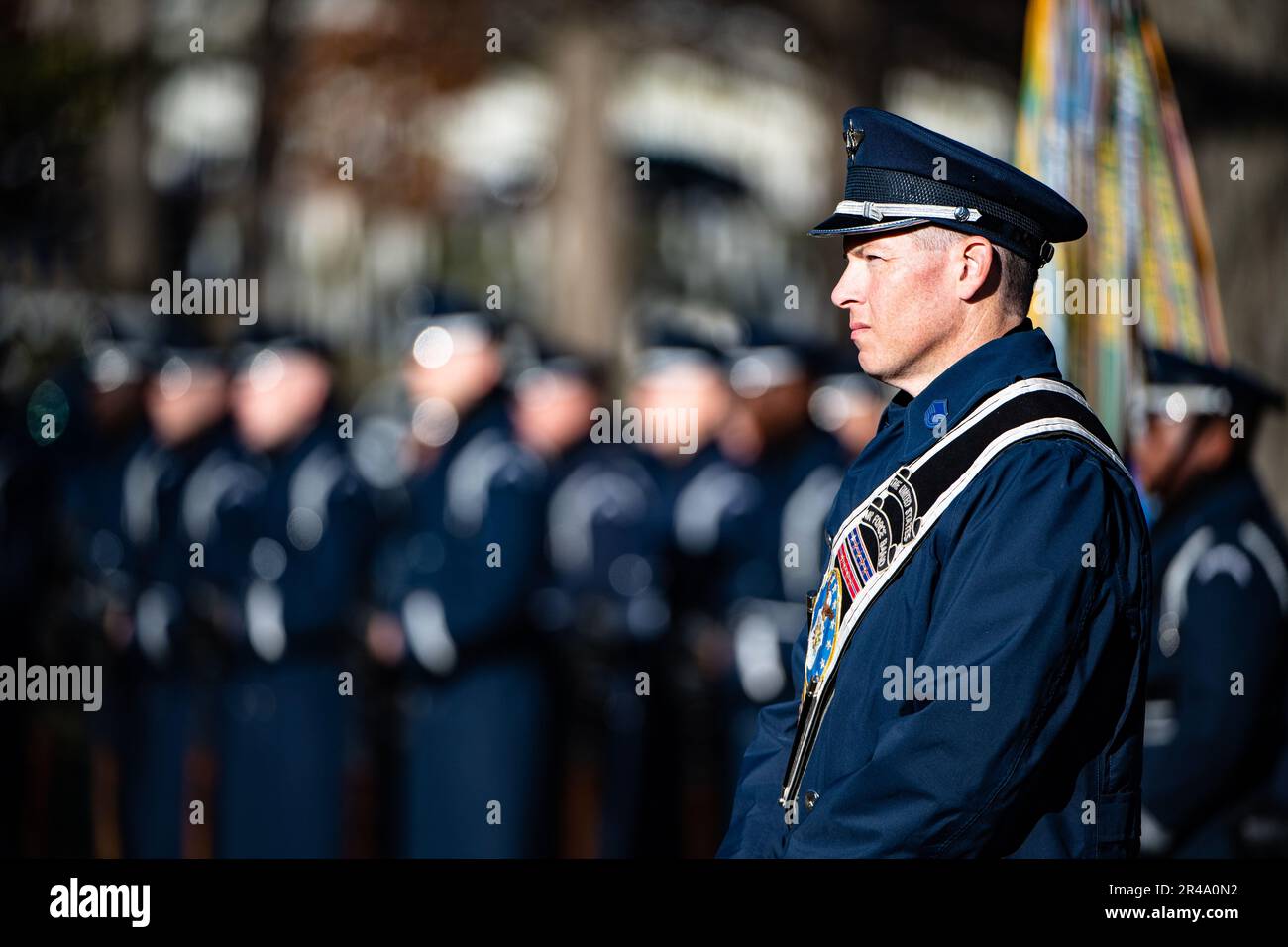 The U.S. Air Force Honor Guard, the U.S. Air Force Ceremonial Brass ...