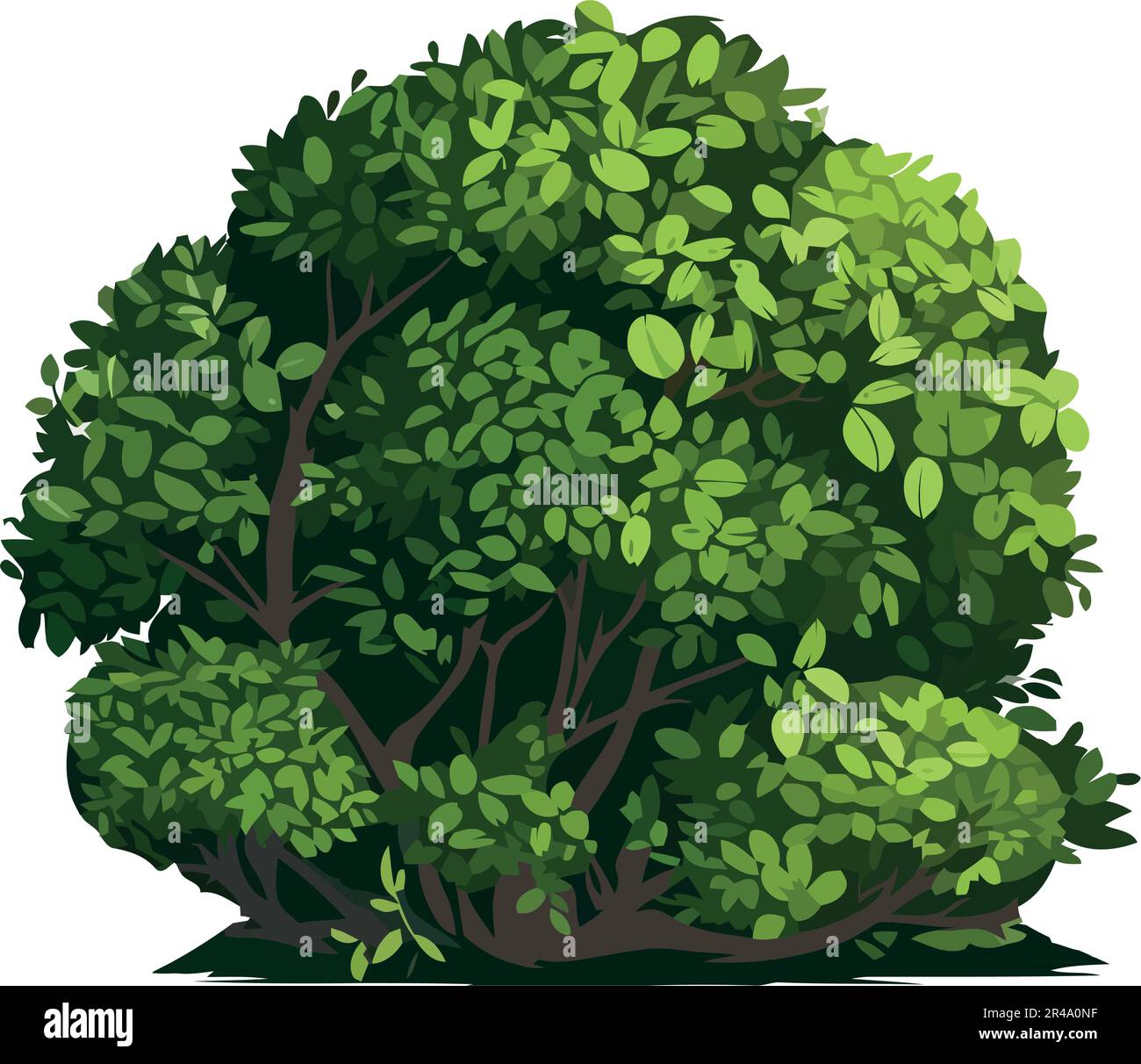 Green bush design Stock Vector Image & Art - Alamy
