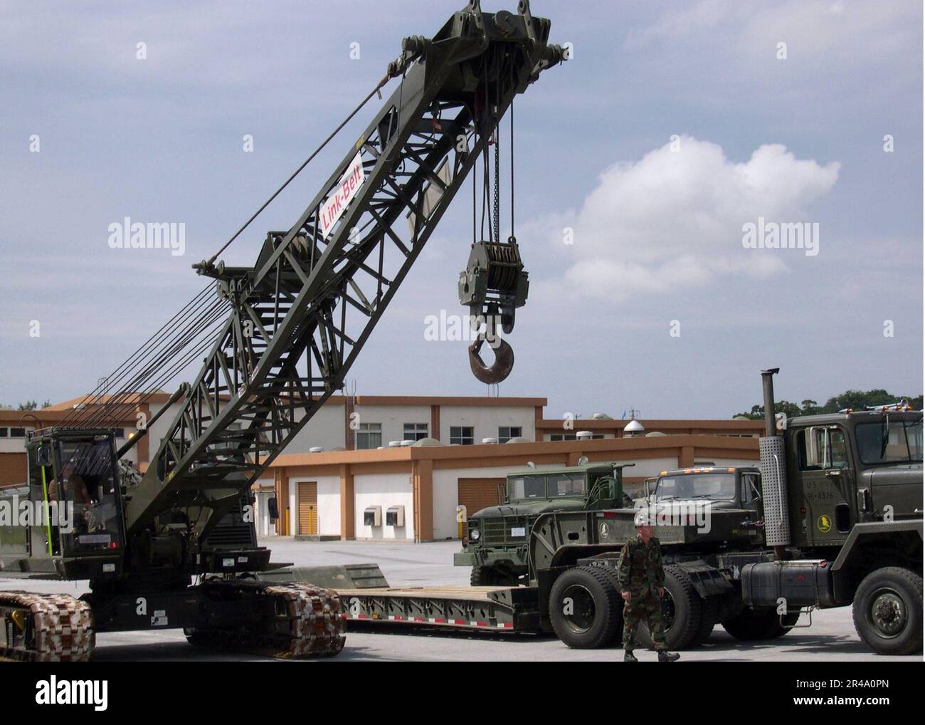 US Navy Equipment Operator Stock Photo - Alamy
