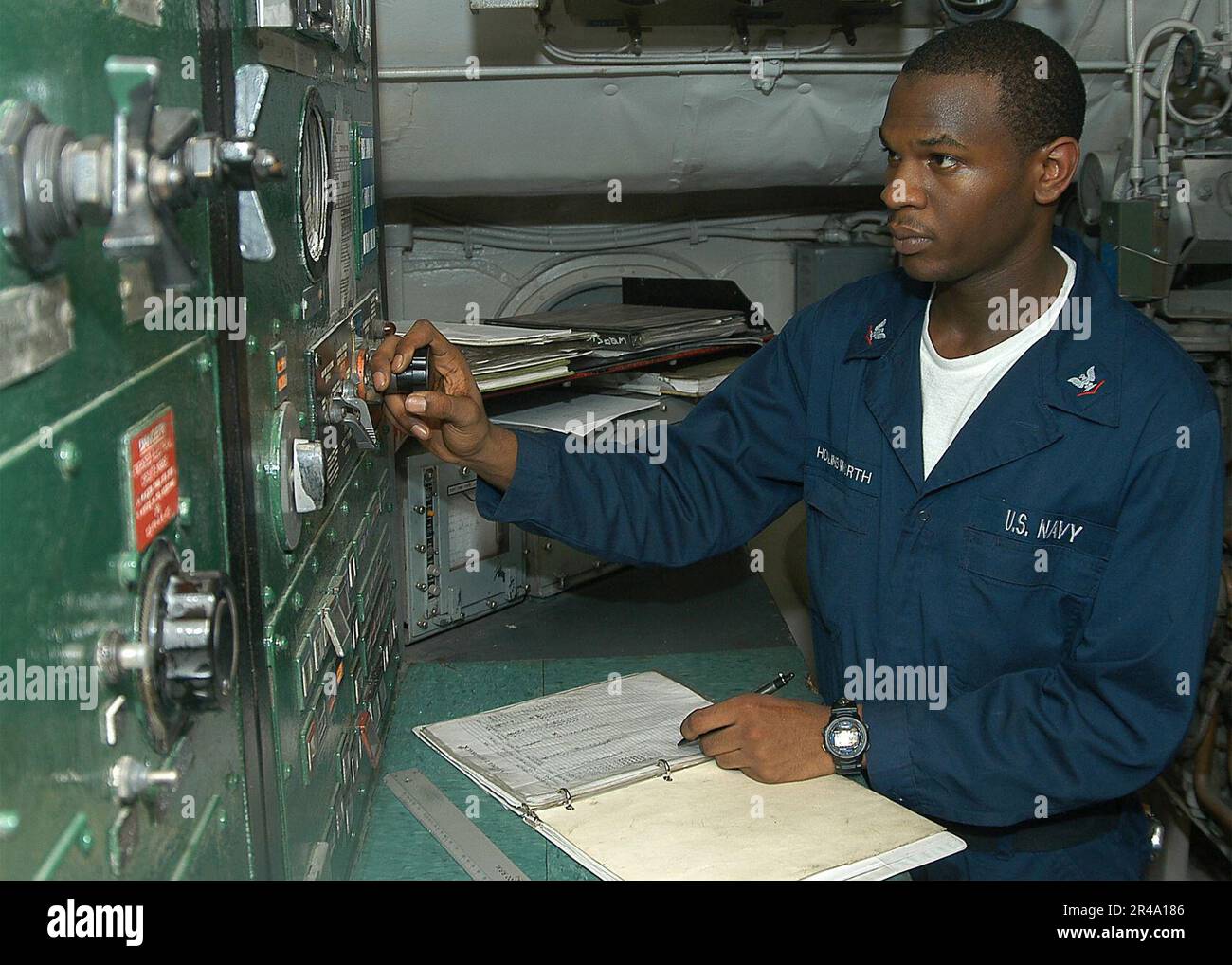US Navy Machinist's Mate Stock Photo - Alamy