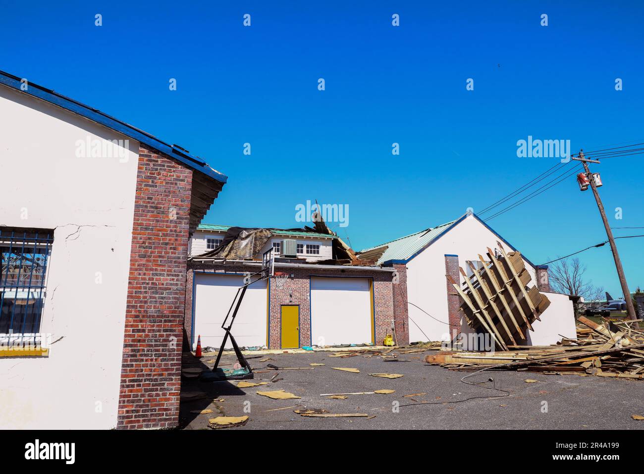 Building 66/68 at the National Guard Training Center, Sea Girt, New ...