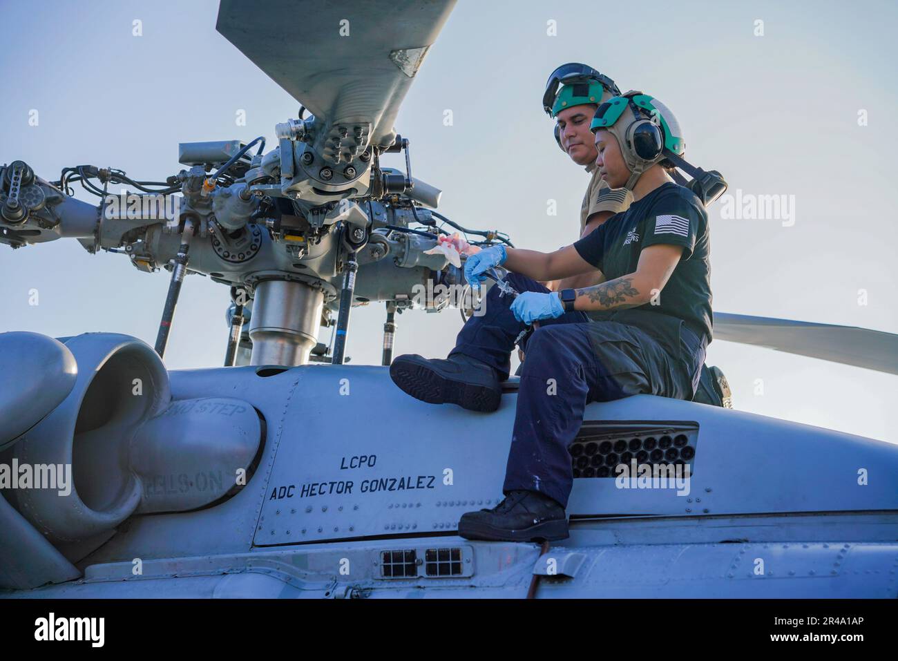 SINGAPORE (March 16, 2023) Aviation Structural Mechanic 2nd Class ...