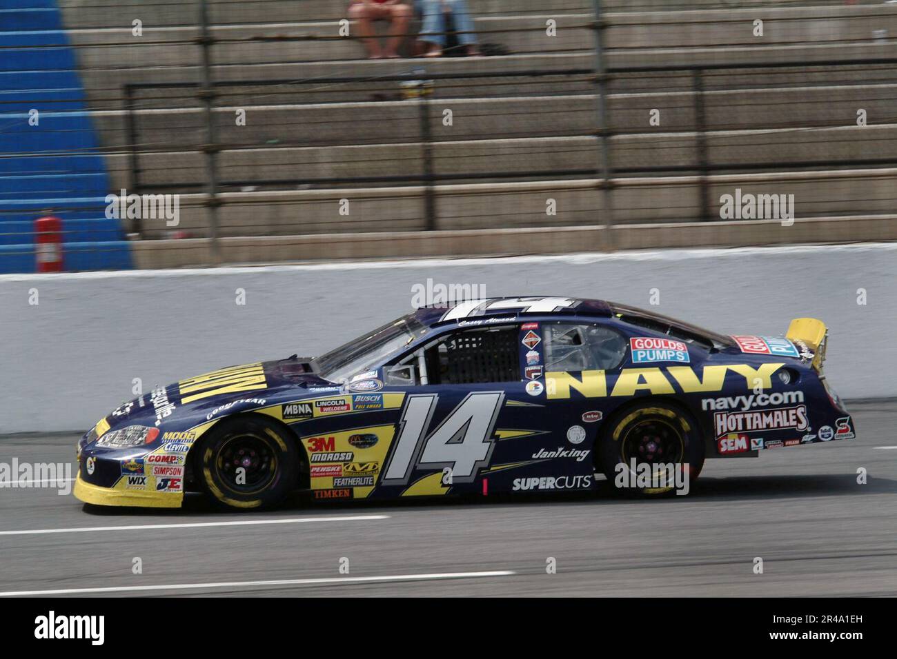 US Navy The Navy sponsored NASCAR Bush Series No. 14 Chevrolet Monte Carlo, driven by Casey ...