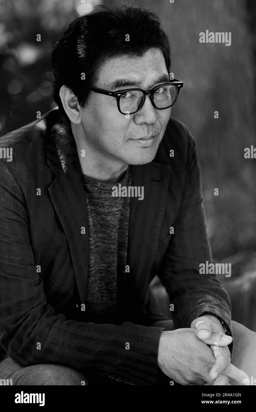 Cannes, France. 26th May, 2023. Kim Ji woon attends the Cobweb (Dans La ...