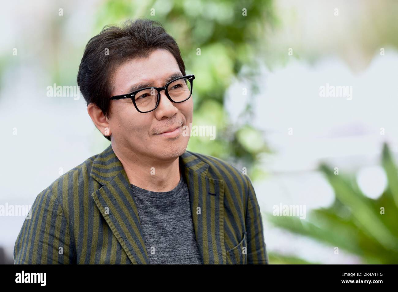 Cannes, France. 26th May, 2023. Kim Ji woon attends the Cobweb (Dans La ...