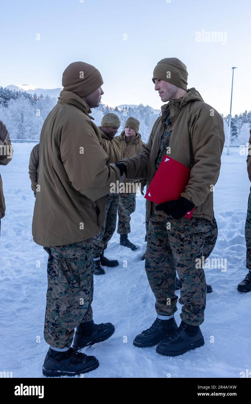 U.S. Marine Sgt. Brett Goodson, a data systems administrator with ...