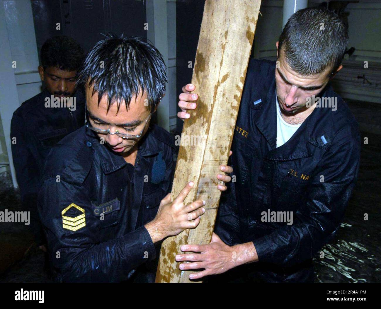 US Navy Lt. j.g. Repair Division Officer assigned to the guided missile ...
