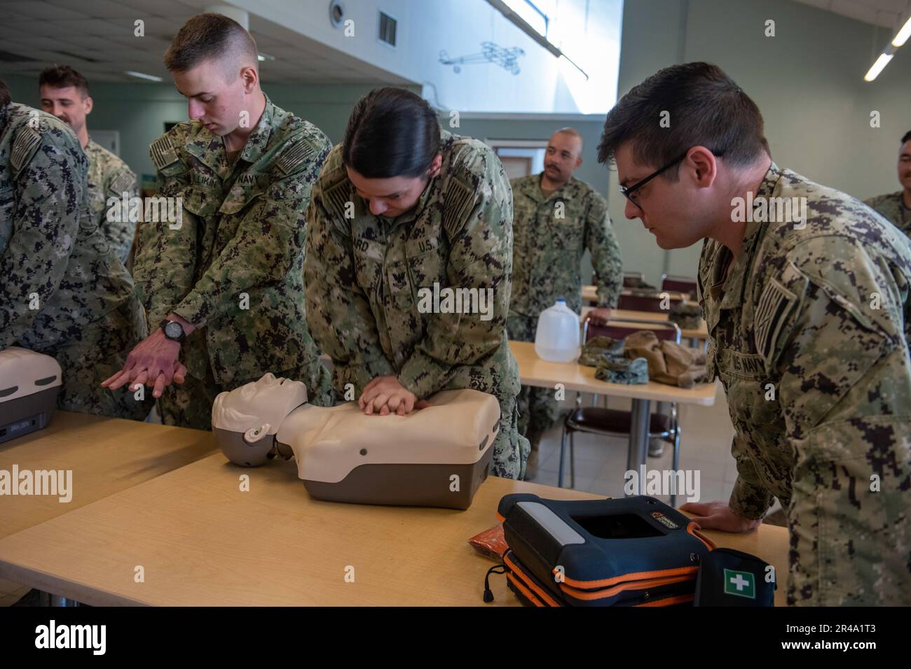 NAVAL STATION ROTA, Spain (Mar. 18, 2023) Engineering Aide 2nd Class ...
