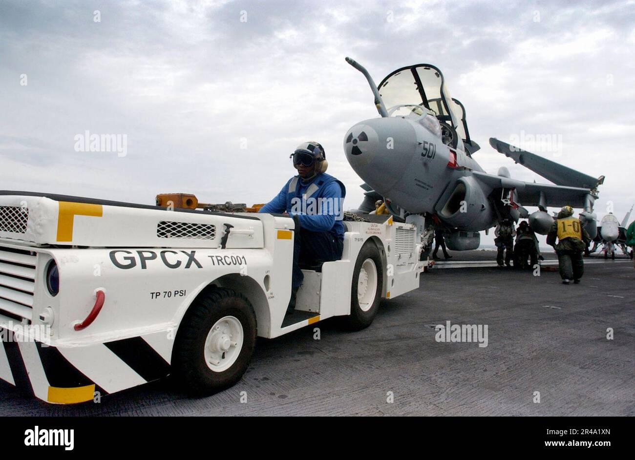 US Navy An EA-6B Prowler assigned to the Zappers of Tactical ...