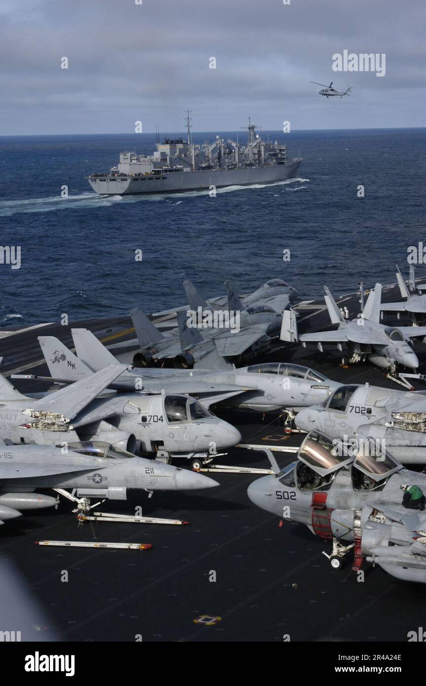 US Navy An MH-60S Knighthawk assigned to the Black Knights of ...