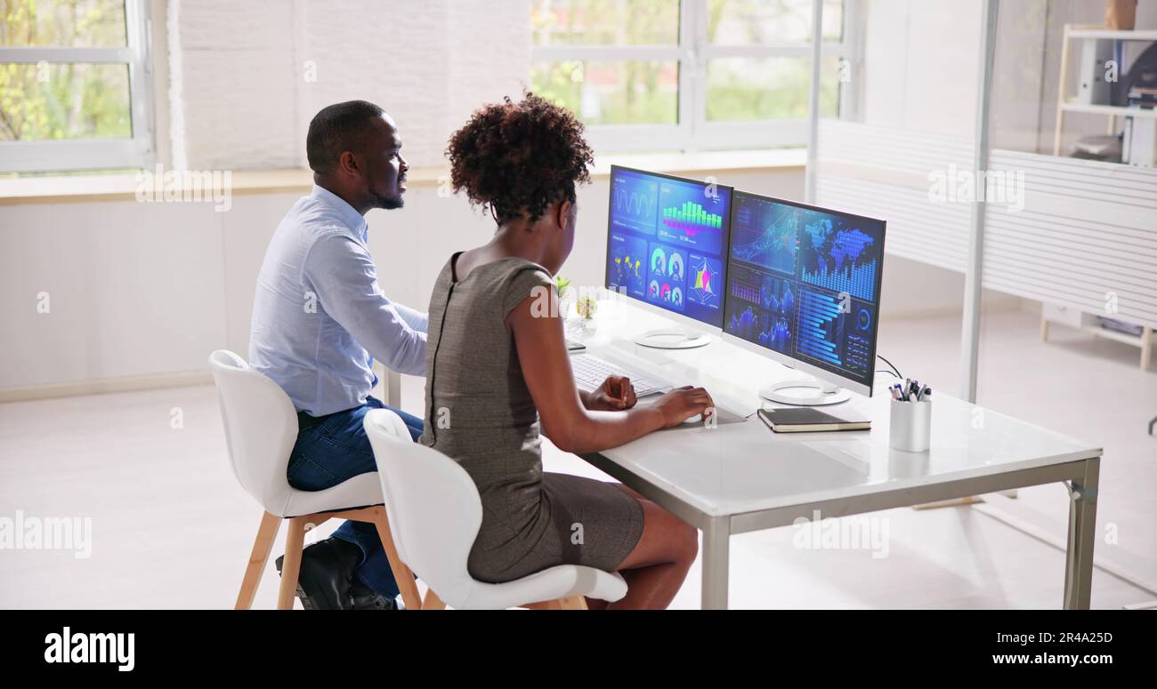 Performance Analytics Dashboard Tech On PC Screen. Computer Dashboard ...