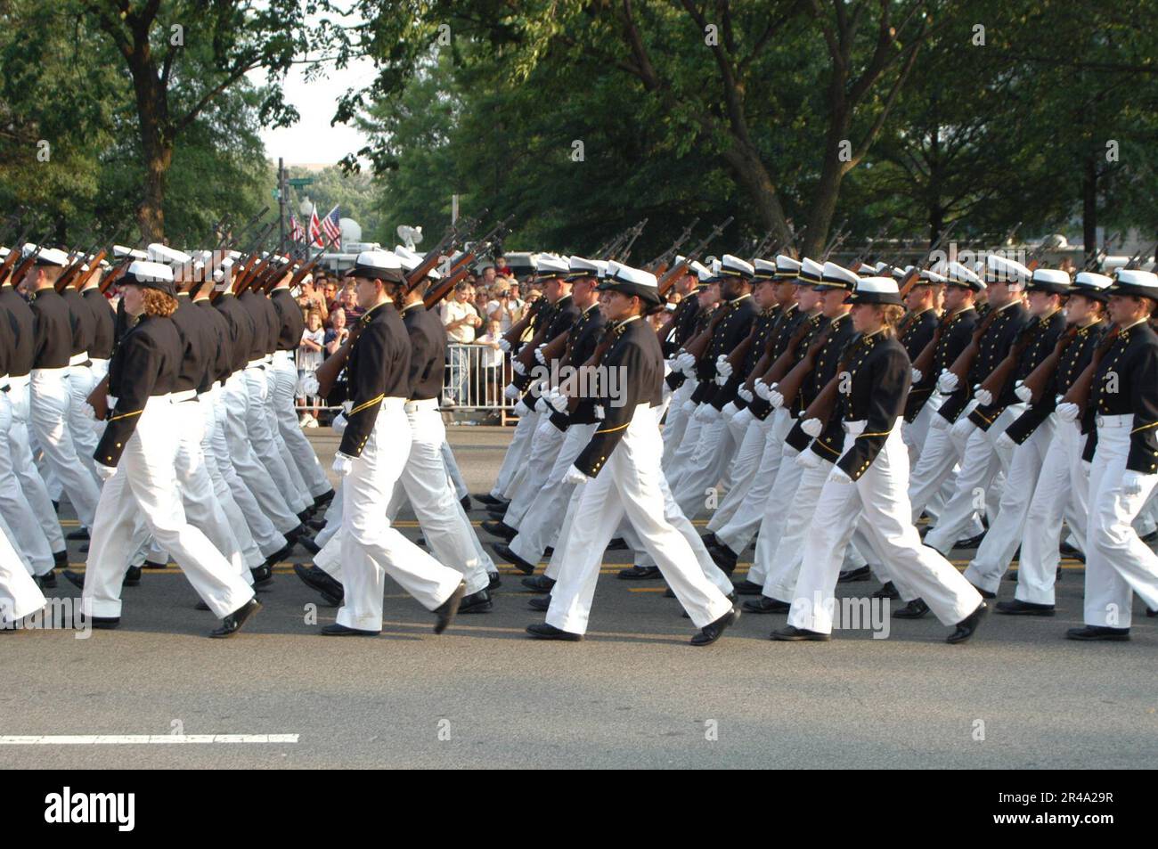 US Navy U.S. Navy Midshipmen from the U.S. Naval Academy march in the ...