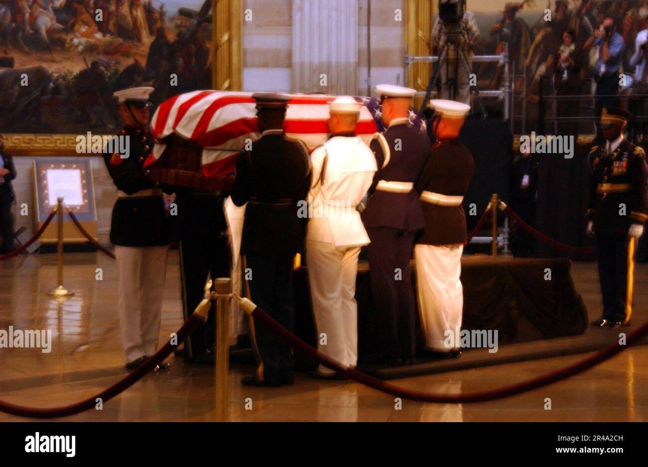 Ronald Reagan Funeral Nancy Reagan Laid To Rest Beside Her Late